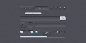 Trident Design – Grey UI Kit