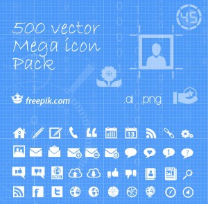Trident Design – 500 Vector Mega Icon Pack