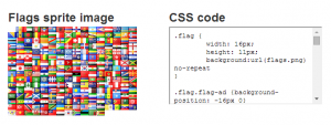 Trident Design – Country flags in single CSS sprite